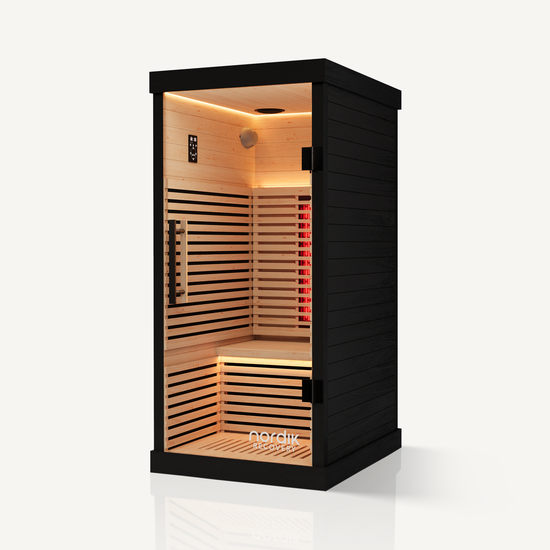 1-Person Full Spectrum Infrared Sauna – Low EMF, Canadian Hemlock ...